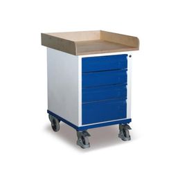 Cordes Werkstattschrank, Schubladenschrank, 4 Schubladen, mit Ladefl&auml;che