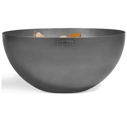 Feuerschale Garten, Premium Stahl Feuerschale tief &bdquo;DALLAS&ldquo; 85 cm