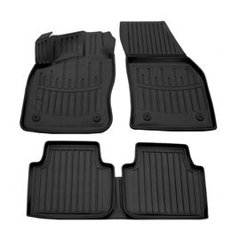 Boni-Shop&reg; Gummifu&szlig;matten Auto f&uuml;r SKODA Kodiaq (2016-...), 3D, hochrand, passgenaue Autofu&szlig;matten