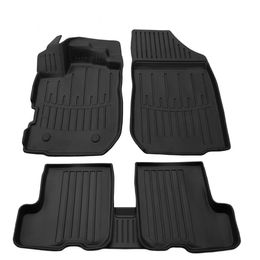 Boni-Shop&reg; Gummifu&szlig;matten Auto f&uuml;r RENAULT Sandero Stepway II (2012-2020), 3D, passgenaue Autofu&szlig;matten