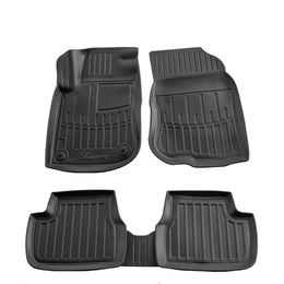Boni-Shop&reg; Gummifu&szlig;matten Auto f&uuml;r PEUGEOT 2008 (2013-2019), 3D, passgenau, rutschfest
