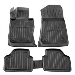 Boni-Shop&reg; BMW X1 E84 Gummimatten, 3D Gummifu&szlig;matten, passgenau, Fu&szlig;matten Gummi, 2009-2015