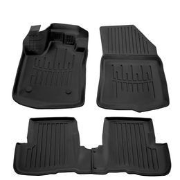 Boni-Shop&reg; Gummifu&szlig;matten Auto 3D f&uuml;r Renault Lodgy (2012-2022), passgenau, rutschfest