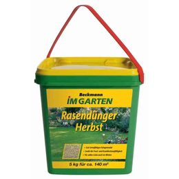 BECKMANN&BREHM Herbstrasend&uuml;nger 5 kg, Rasend&uuml;nger Herbst, NPK 6+5+12, 140m&sup2;
