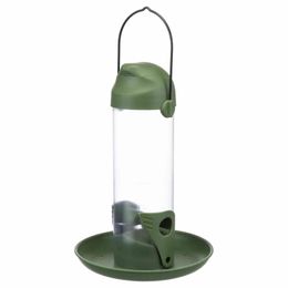 Vogelfutterhaus, Futters&auml;ule f&uuml;r V&ouml;gel, 500ml, Kunststoff