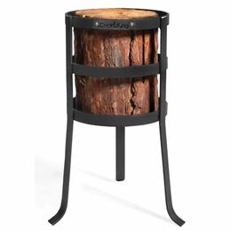 Feuerkorb, Gartenfeuerstelle, f&uuml;r Schwedenfeuer, Malmo Naturstahl