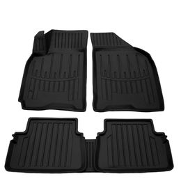 Boni-Shop&reg; Gummifu&szlig;matten Auto 3D f&uuml;r CHEVROLET Lacetti (2004-...), passgenaue Gummimatten, Auto Fu&szlig;matten