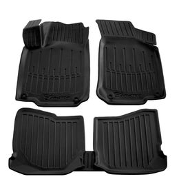 Boni-Shop&reg; Gummifu&szlig;matten Auto 3D f&uuml;r SKODA Octavia I (1996-2004), passgenau, hochrandig, Polyurethan