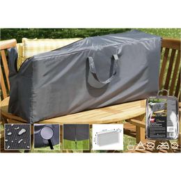 Boni-Shop&reg; Sitzkissen Schutzh&uuml;lle, Deluxe, 125x32x50 cm, wetterfest, wasserdicht