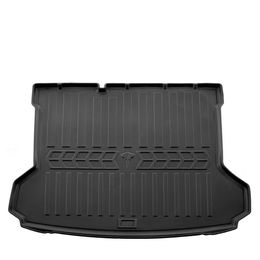 Boni-Shop&reg; Kofferraumwanne f&uuml;r Volkswagen ID.4 (2020-...), 3D, passgenau, mit &Ouml;sen, Polyurethan