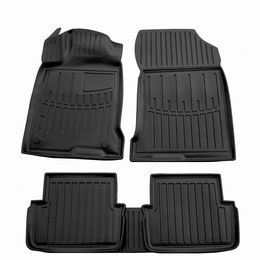 Boni-Shop&reg; Fu&szlig;matten Auto, Gummimatten Auto 3D f&uuml;r RENAULT Laguna III (T) (2007-2015), passgenau
