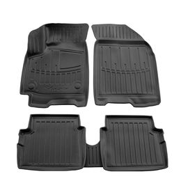 Boni-Shop&reg; Gummifu&szlig;matten Auto f&uuml;r CHEVROLET Aveo T250 (2005-2011), 3D, passgenau