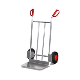 Cordes Sackkarre, Alu Sackkarre 200 kg, mit gro&szlig;er Schaufel, Vollgummibereifung