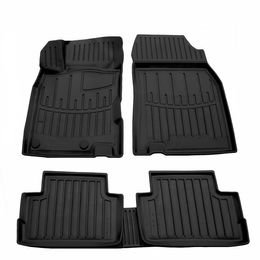 Boni-Shop&reg; Gummifu&szlig;matten Auto 3D f&uuml;r RENAULT Kadjar (2015-2022), passgenaue Polyurethan Fu&szlig;matten mit erh&ouml;htem Rand
