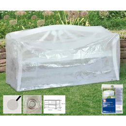 Boni-Shop&reg; Abdeckung Gartenbank 3 Sitzer, transparent, 160x80x75cm, Gartenm&ouml;bel Schutz