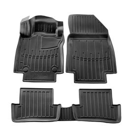 Boni-Shop&reg; Gummifu&szlig;matten Auto, Autofu&szlig;matten Gummi 3D f&uuml;r RENAULT Clio IV (2012-2019), passgenau