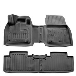 Boni-Shop&reg; Gummifu&szlig;matten Auto 3D f&uuml;r NISSAN Ariya (FE0) ab 2022, passgenau, rutschfest, Autofu&szlig;matten