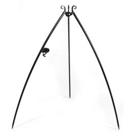 Grill Dreibein mit Kurbel 200cm, Naturstahl