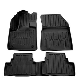Boni-Shop&reg; Gummifu&szlig;matten Auto f&uuml;r OPEL Grandland X (2017-...), 3D, passgenau, geruchsneutral, Autofu&szlig;matten