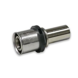 Boni-Shop&reg; Pressfitting 32mm, Kupferrohr, &Uuml;bergang vernickelt, Trinkwasser DVGW