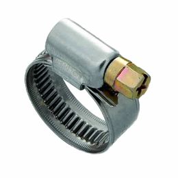 Boni-Shop&reg; Schlauchschellen, Edelstahl, W2, 12mm, 16-27mm