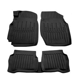 Boni-Shop&reg; Gummifu&szlig;matten Auto f&uuml;r NISSAN Almera Classic (2006-2011), 3D, passgenau, geruchsneutral, mit hohem Rand