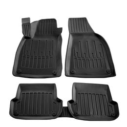 Boni-Shop&reg; Fu&szlig;matten Audi A4 B7, Gummifu&szlig;matten 3D, passgenau, A4 (2004-2008)