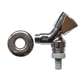 Boni-Shop&reg; Schr&auml;gsitzventil 1/2 Zoll, Ger&auml;teventil, mit R&uuml;ckflussverhinderer