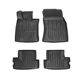 Boni-Shop&reg; Fu&szlig;matten Auto, Gummimatten Auto 3D f&uuml;r MINI Cooper II (R56) (2006-2014), passgenaue Autofu&szlig;matten