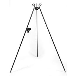 Grill Dreibein mit Kurbel, 180cm, Stahl Dreibein, Feuerstelle Dreibein