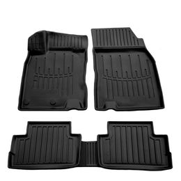 Boni-Shop&reg; Fu&szlig;matten Auto, Gummimatten Auto 3D f&uuml;r NISSAN QASHQAI (J11) (2014-2021), passgenaue Autofu&szlig;matten