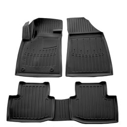 Boni-Shop&reg; Fu&szlig;matten Auto, Gummimatten Auto 3D f&uuml;r MG 5 II (2018-...), passgenau, geruchlos, Polyurethan