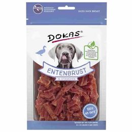 Dokas Hundesnacks, Entenbrust f&uuml;r Hunde, 10 x 70g, Hundeleckerli, Entenfleisch