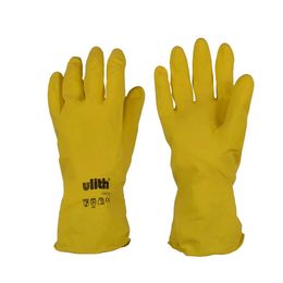 Boni-Shop&reg; Latex Handschuhe, Industriehandschuhe, Gummihandschuhe, Gr. M, Gelb