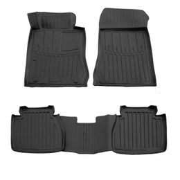 Boni-Shop&reg; Fu&szlig;matten Auto, Gummimatten Auto 3D f&uuml;r Mercedes W210 E (1995-2002) 2WD, passgenaue Autofu&szlig;matten