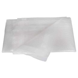 Boni-Shop&reg; Abdeckplane transparent, Gitterfolie 4x8 (32m&sup2;), Rei&szlig;fest und UV-Stabil
