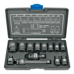 Boni-Shop&reg; Steckschl&uuml;sselsatz, 1/2 Zoll, Schlagschrauber N&uuml;sse Set, 13-teilig, Cr-Mo