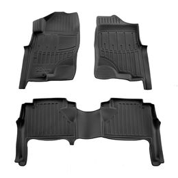 Boni-Shop&reg; Fu&szlig;matten Auto, Gummimatten 3D f&uuml;r NISSAN Navara (D40) (2005-2010)