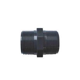 Cepex PVC Fitting, PVC Rohrverbinder, Doppelnippel 1 1/4", AG x AG, PVC-U