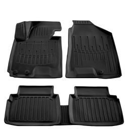 Boni-Shop&reg; Gummifu&szlig;matten Auto 3D f&uuml;r HYUNDAI iX35 (2010-2015), passgenau, hochrand, mit Fangmulde