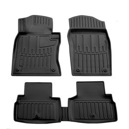 Boni-Shop&reg; Gummifu&szlig;matten Auto f&uuml;r INFINITI Q50 (2013-...), 3D, passgenau, Autofu&szlig;matten