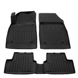 Boni-Shop&reg; Gummifu&szlig;matten Auto f&uuml;r OPEL Astra J (2009-2015), 3D, passgenaue Autofu&szlig;matten