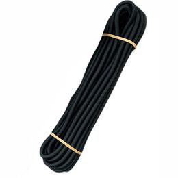 Boni-Shop&reg; Expanderseil 10mm, Gummiseil, 10m schwarz, elastisches Seil