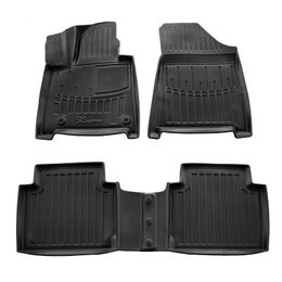 Boni-Shop&reg; Gummifu&szlig;matten Auto 3D, passgenau f&uuml;r HYUNDAI Santa Fe V (MX5) (2024-...), Polyurethan, hohe Schutzkante