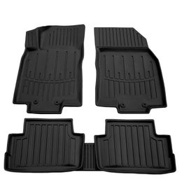 Boni-Shop&reg; Fu&szlig;matten Auto, 3D Gummifu&szlig;matten f&uuml;r NISSAN Rogue Sport (J11) (2013-2021), passgenaue Autofu&szlig;matten