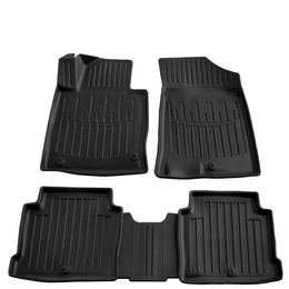 Boni-Shop&reg; Fu&szlig;matten Auto f&uuml;r HYUNDAI Sonata (LF) (2014-2019), Gummimatten 3D, passgenau, rutschfest