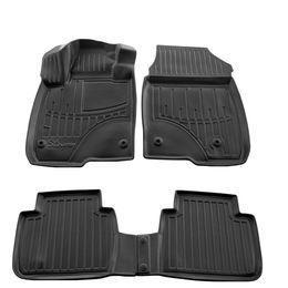Boni-Shop&reg; Gummifu&szlig;matten Auto f&uuml;r HONDA ZR-V (2023-...), 3D, passgenau, Polyurethan, rutschfest, Autofu&szlig;matten
