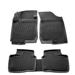 Boni-Shop&reg; Fu&szlig;matten Auto, Gummifu&szlig;matten 3D f&uuml;r HYUNDAI i30 (FD) (2007-2012), passgenaue Autofu&szlig;matten