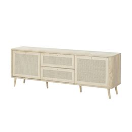 Roomers TV-Lowboard Rafia Premium &brvbar; holzfarben &brvbar; Ma&szlig;e (cm): B: 175 H: 60,3 T: 40.0 &raquo; H&ouml;ffner