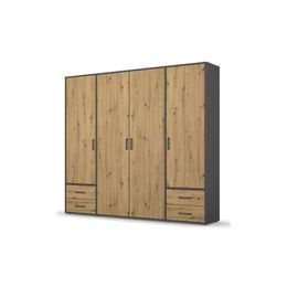H&ouml;ffner Dreht&uuml;renschrank Yarm grau Ma&szlig;e (cm): B: 187 H: 194 &raquo; H&ouml;ffner
